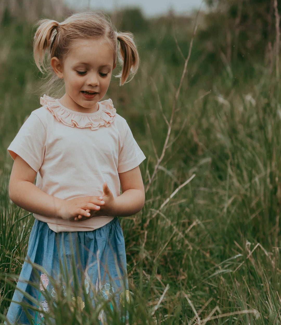 Pink & Ecru Plain T-Shirt 2 Pack | Lilly + Sid – Lilly and Sid